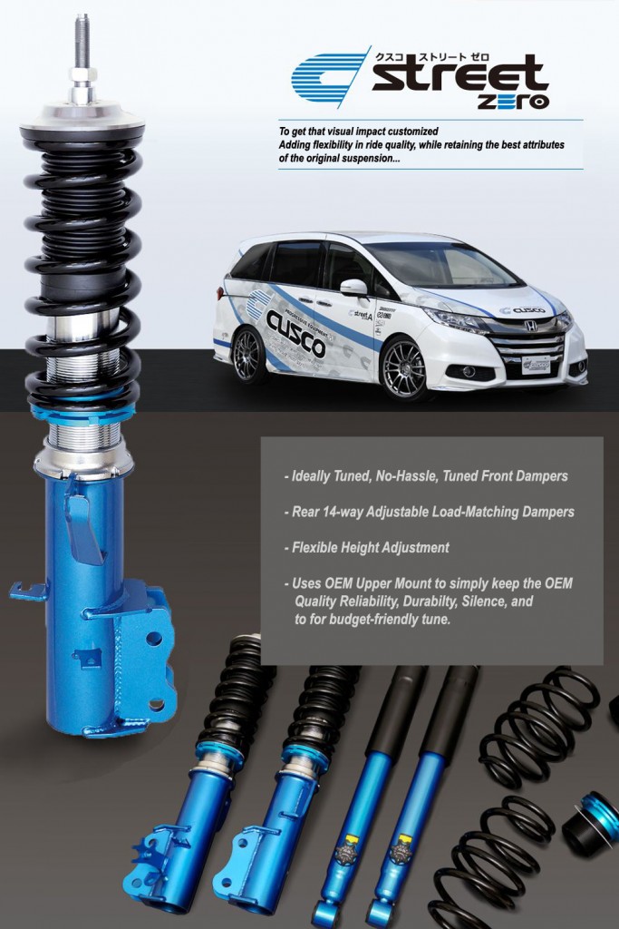 Cusco Street Zero BLUE Comfort - Cusco Suspension Systems